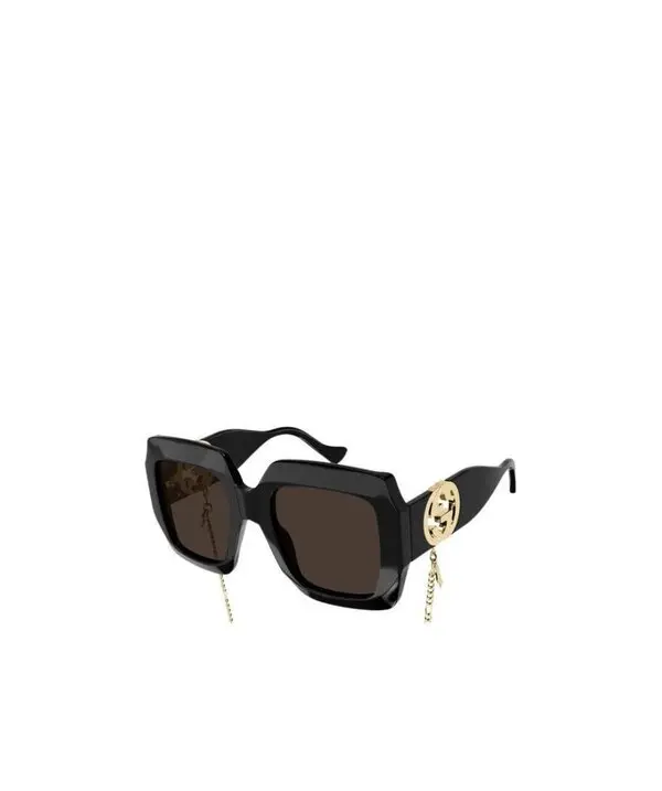 Gucci Square Frame Sunglasses - Black