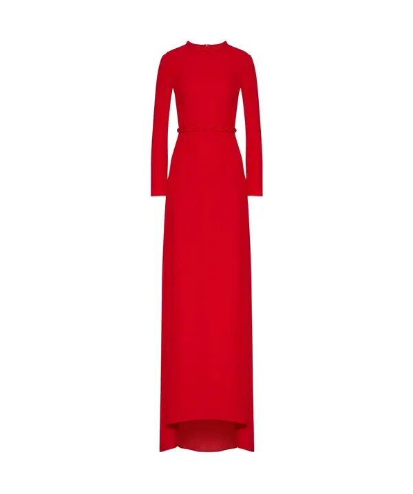 Valentino Garavani Belted Train Gown