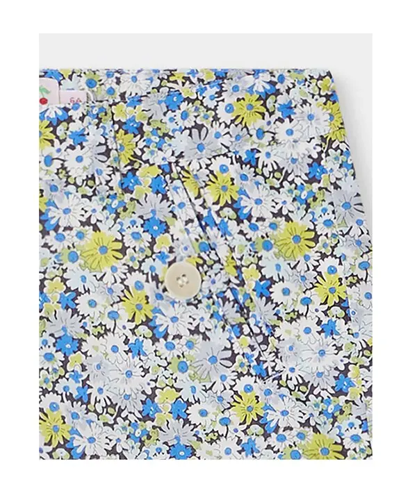 Bonpoint Calista Floral Printed Bermuda Shorts