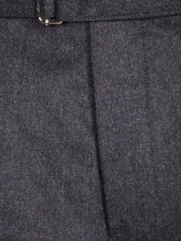 Officine Générale Adjustable Waist Pleated Trousers