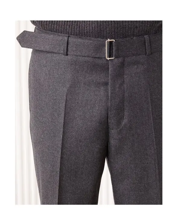 Officine Générale Adjustable Waist Pleated Trousers