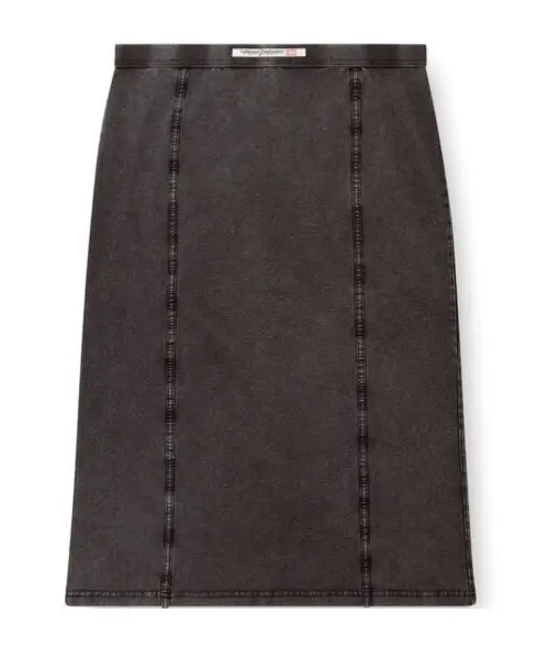 DIESEL® O-allegra Denim Midi Skirt