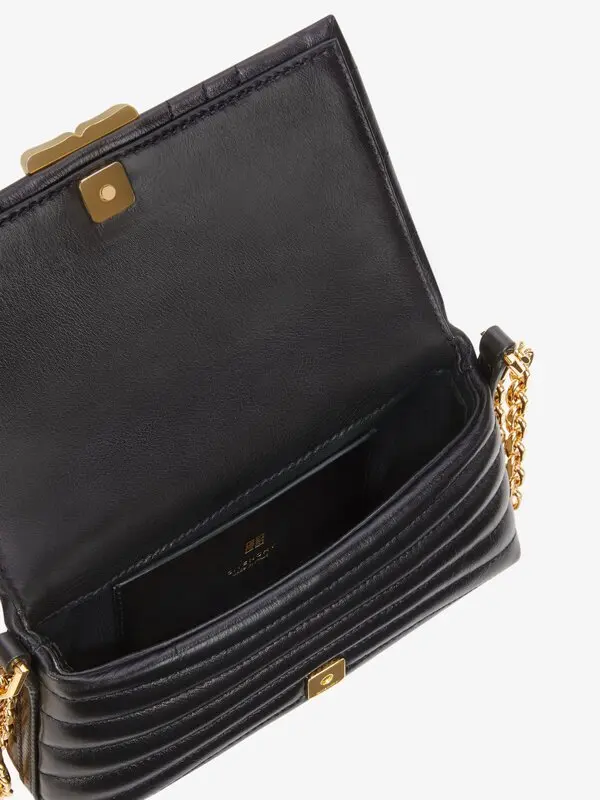 Givenchy 4g Liquid Flap Wallet With Chain Strap