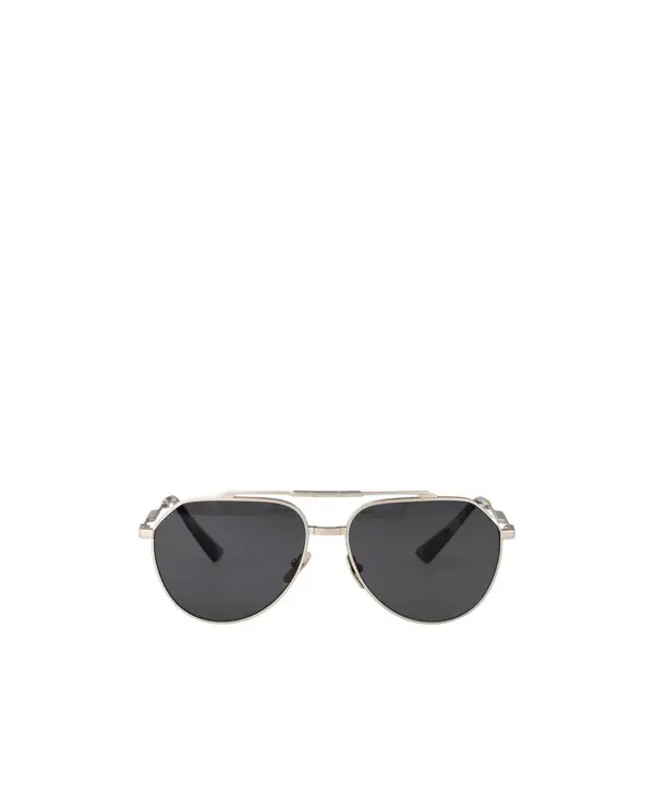 Dolce & Gabbana Aviator Frame Sunglasses - Black