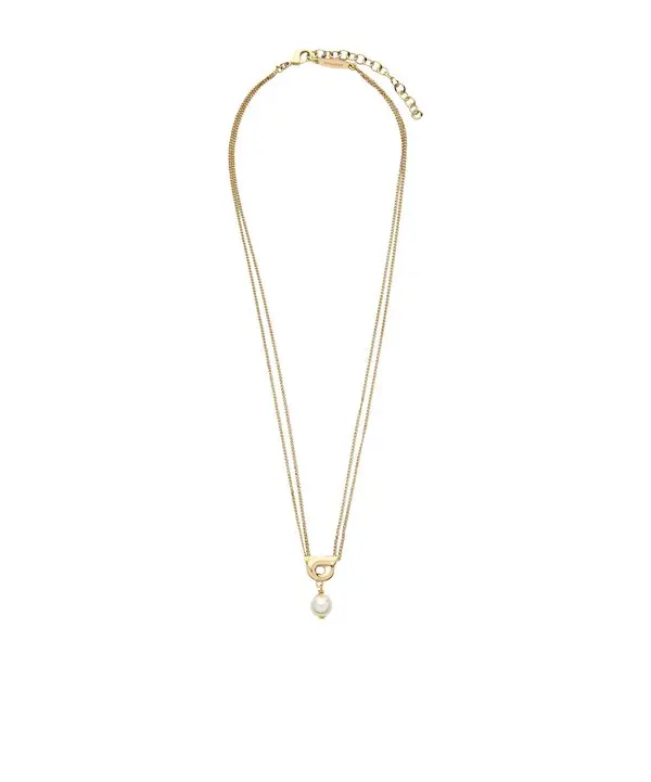 FERRAGAMO Gancini Pendant Necklace - Golden
