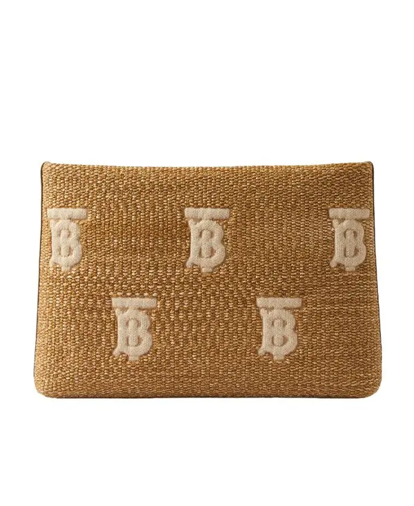 Burberry Monogram Zipped Pouch