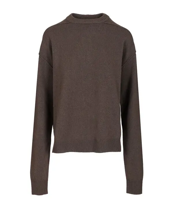 Rick Owens Round Neck Knitted Jumper