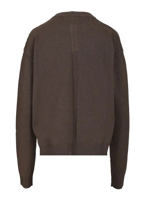 Rick Owens Round Neck Knitted Jumper