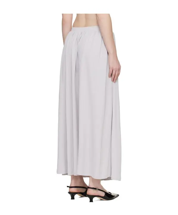 AYA MUSE Elastic Waist Midi Skirt