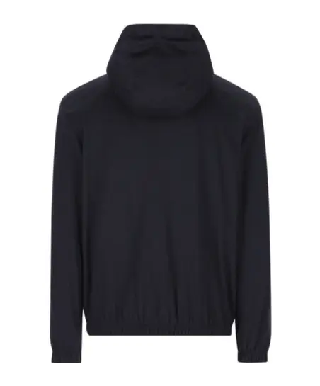 Loro Piana Reversible Jacket With Zipper Opening - Navy
