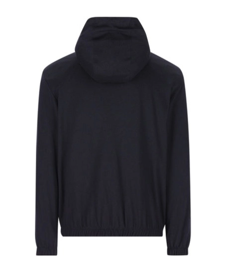 Loro Piana Reversible Jacket With Zipper Opening - Navy
