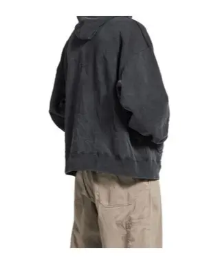 Balenciaga Logo Printed Drawstring Hoodie