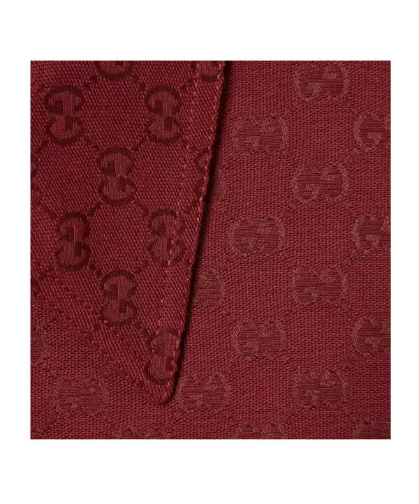 Gucci Monogrammed Button-up Jacket - Red