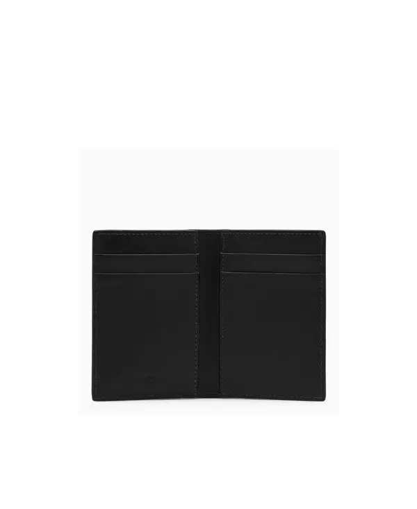 Burberry Check-printed Logo Plaque Bifold Card Holder