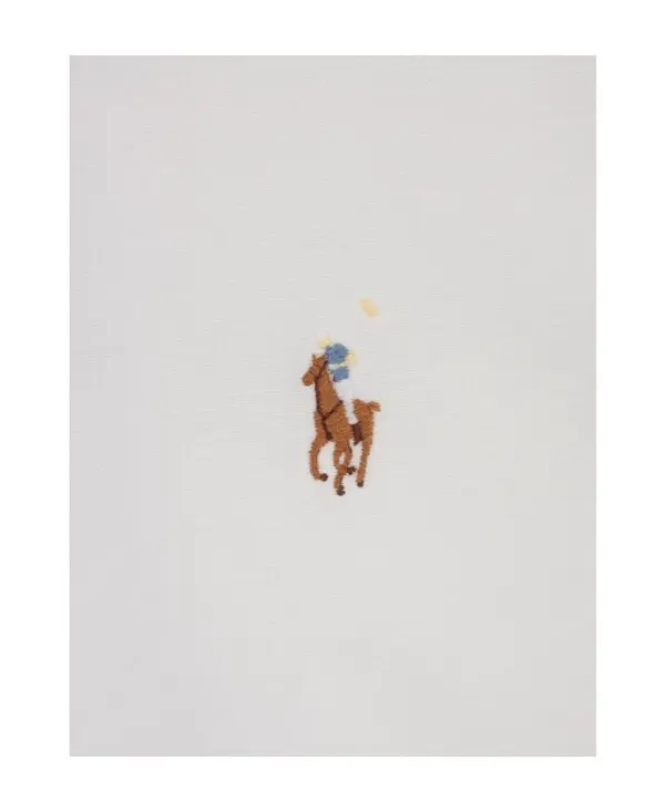 Polo Ralph Lauren Logo Embroidered Buttoned Shirt - White