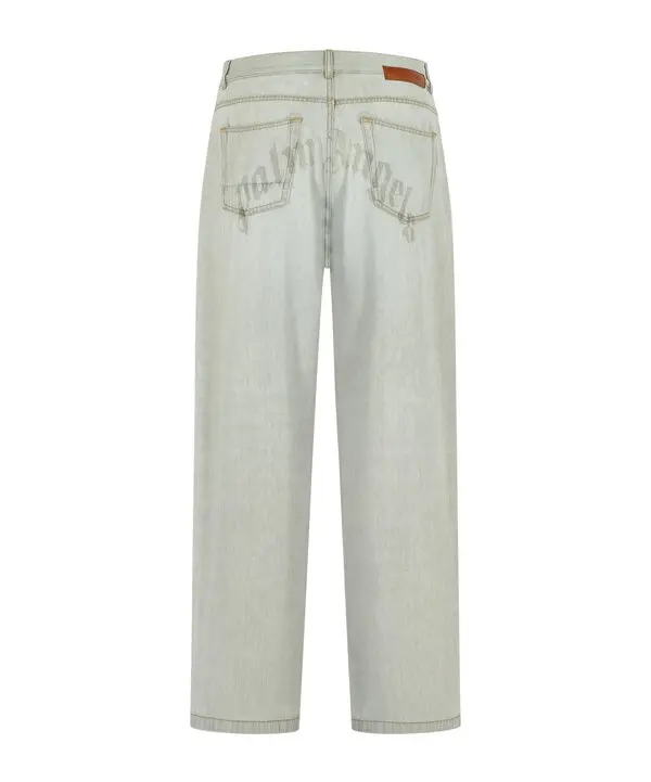 Palm Angels Straight Leg Jeans
