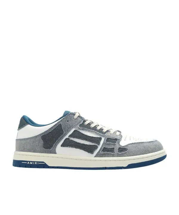 Amiri Vintage Skeleton Low Top Sneakers - White