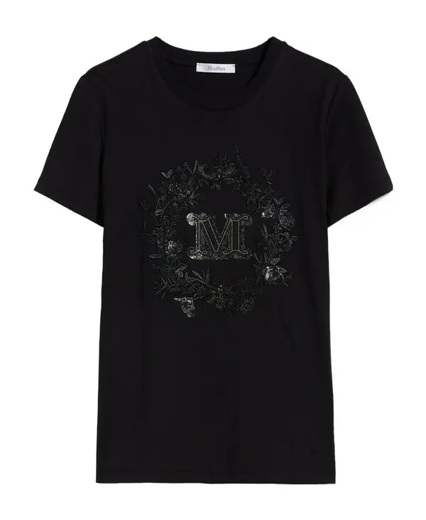 Max Mara Embellished Crewneck T-shirt