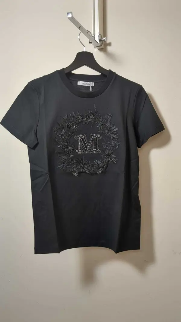 Max Mara Embellished Crewneck T-shirt