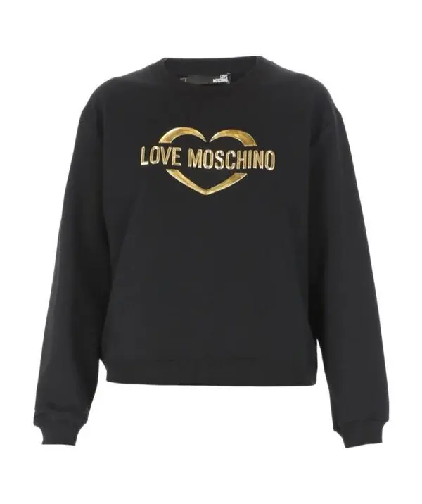 Moschino Metallic Logo Sweatshirt
