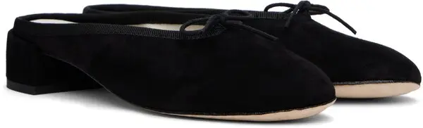 Repetto 30mm Camille Mules - Black