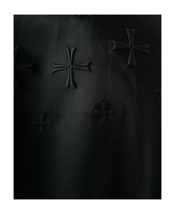Neil Barrett Pilot Bomber Jacket With Cross Embellishments