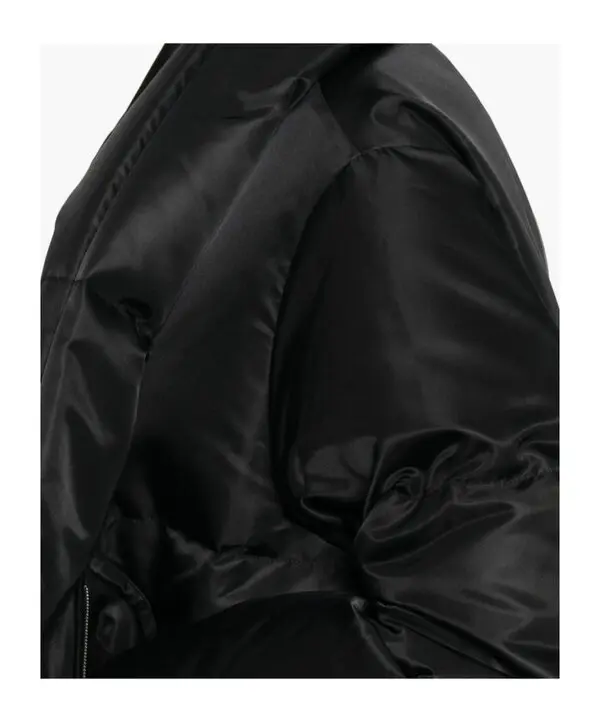 MAISON MARGIELA Quilted Down Jacket With Scarf Detail