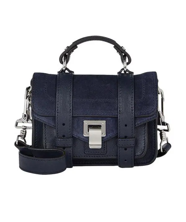 Proenza Schouler Logo Handbag - Black