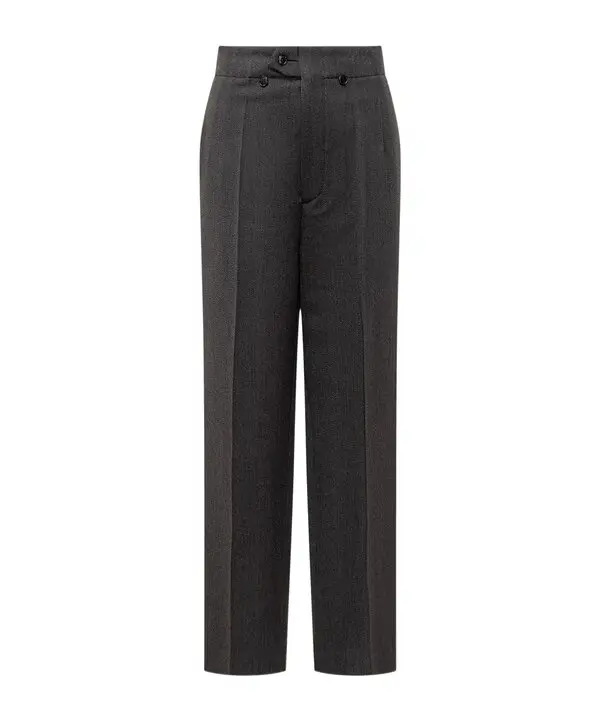 Victoria Beckham Pressed Crease Tapered Leg Trousers