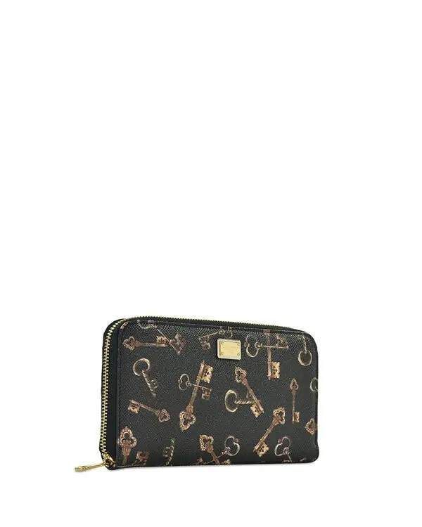 Dolce & Gabbana Printed Zipper Wallet
