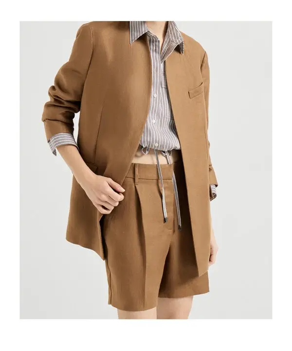 Brunello Cucinelli Monili-detailed Long-sleeved Jacket