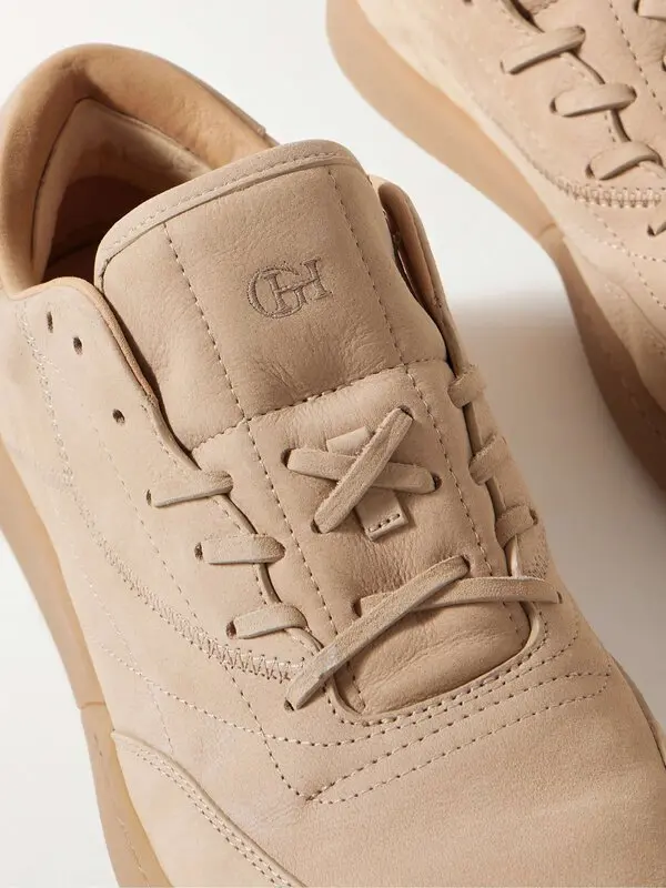 Gabriela Hearst Ohio Logo Casual Sneakers - Sand-colored