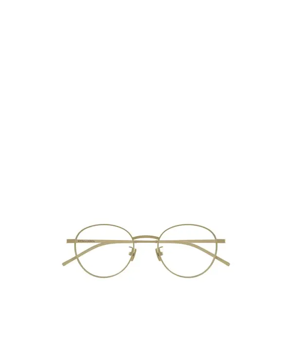 Bottega Veneta Oval Frame Eyeglasses - Nude