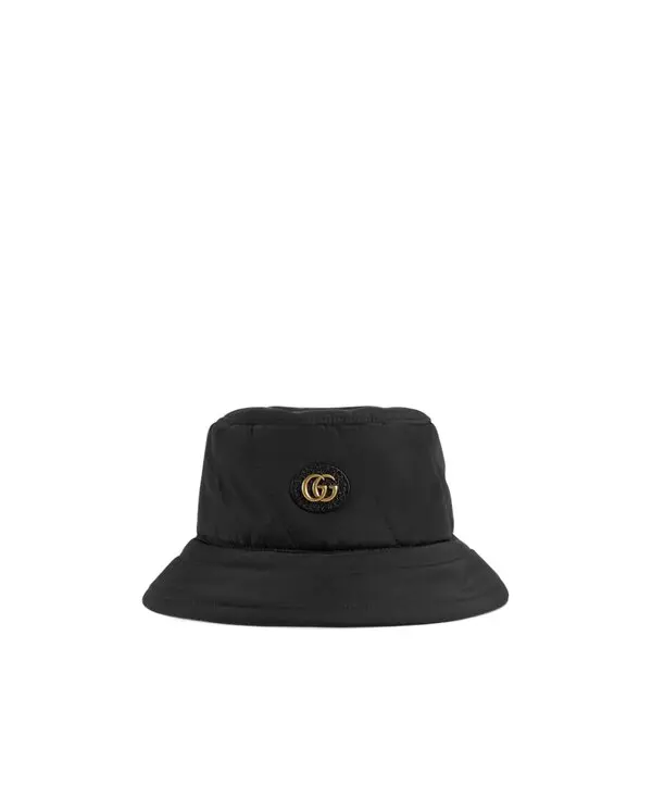 Gucci Quilted Bucket Hat - Black