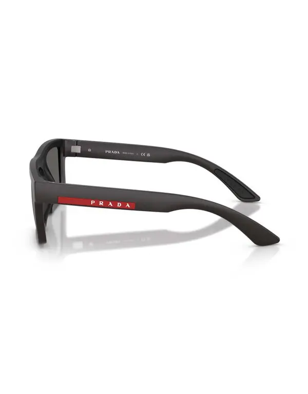 Prada Rectangular Frame Sunglasses With Logo Detail