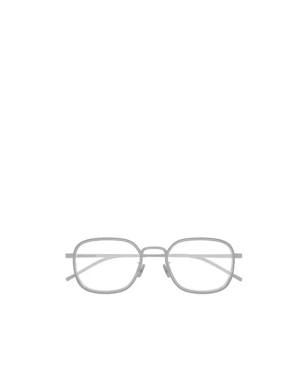 Bottega Veneta Square Frame Glasses - Silver