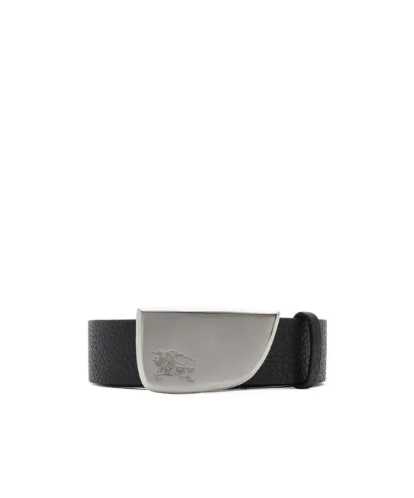 Burberry Shield Plaque Belt - Black