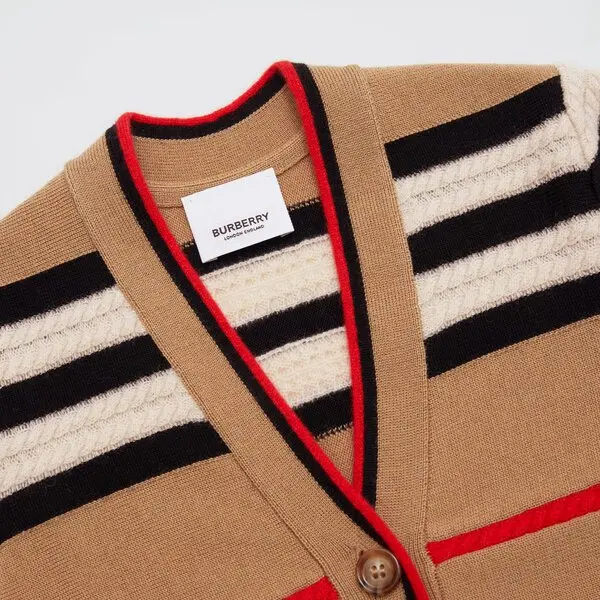 Burberry Vintage Stripe Cardigan