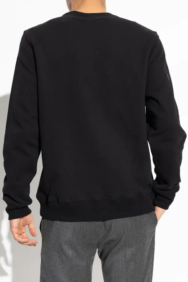 Paul Smith Zebra Motif Crewneck Sweatshirt - Black