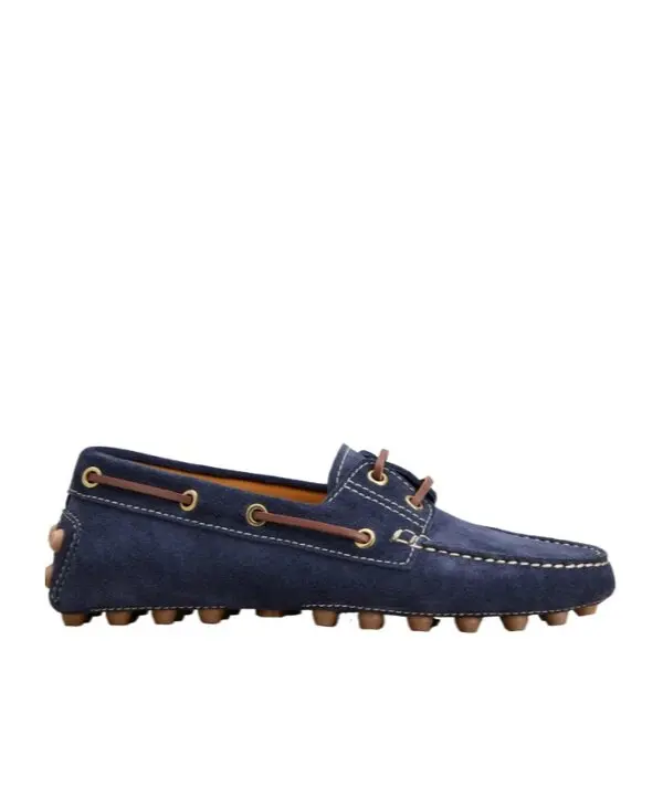 TOD'S Boat Gommino Bubble Flat Loafers