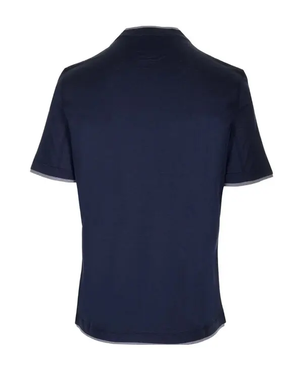 Brunello Cucinelli Double Layered Crewneck T-shirt