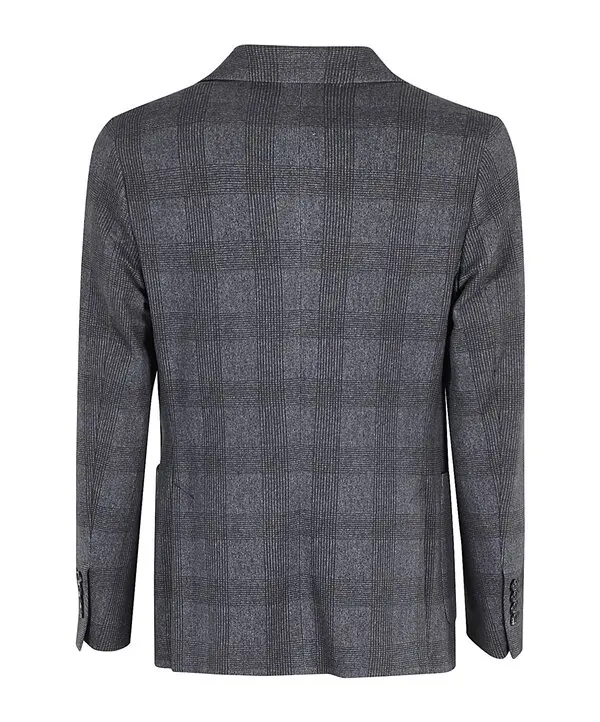 CIRCOLO 1901 Checked Blazer - Black