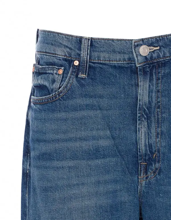 MOTHER The Dodger Ankle Wide Leg Jeans