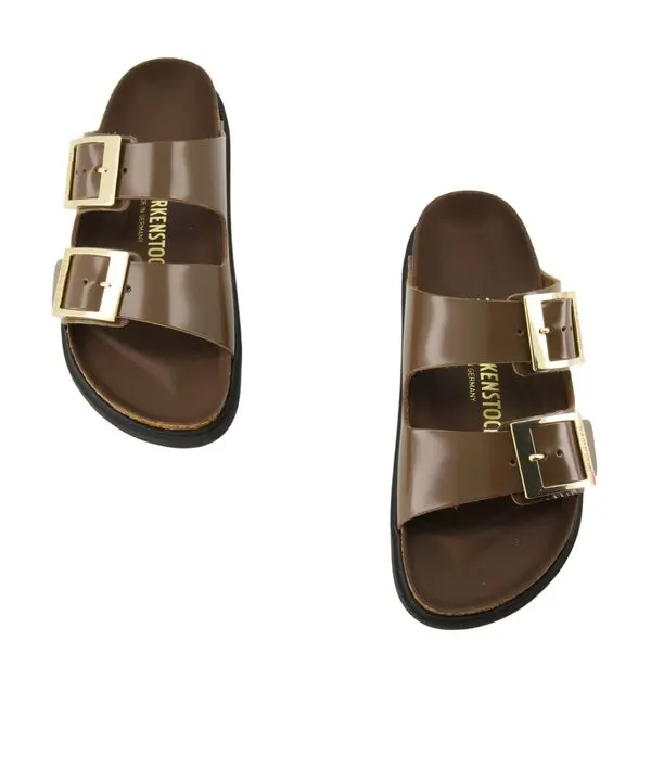 BIRKENSTOCK Adjustable Buckle Sandals - Brown