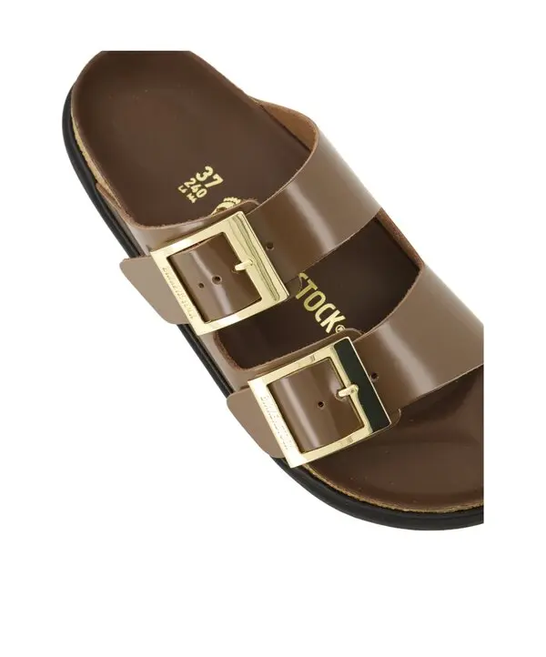 BIRKENSTOCK Adjustable Buckle Sandals - Brown