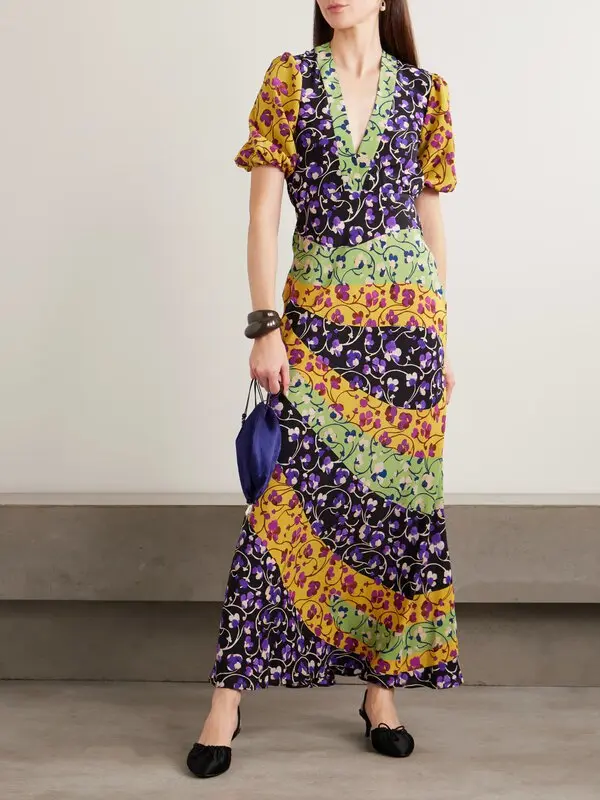 La DoubleJ Marlene Maxi Dress - Multi-color