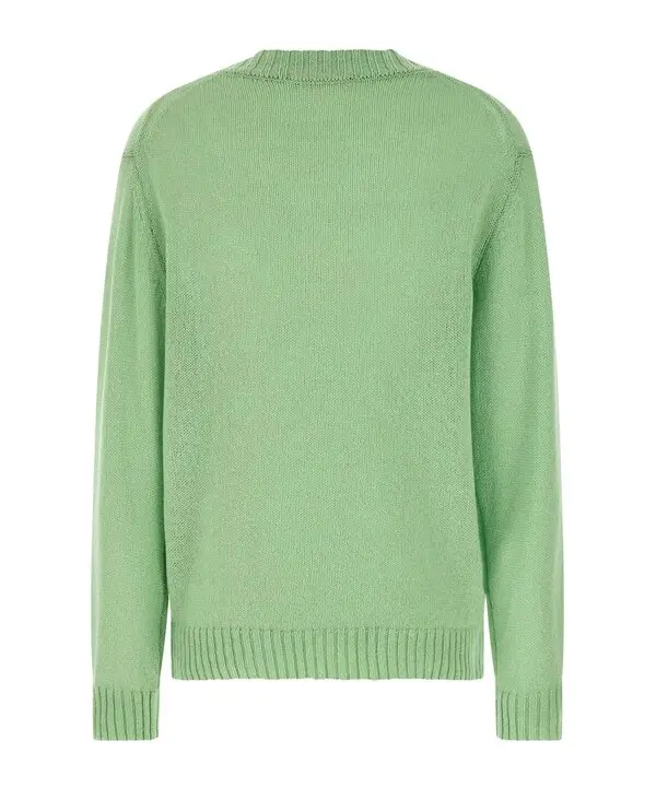 Auralee V-neck Knitted Jumper