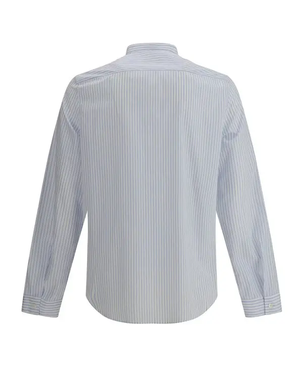 Prada Long-sleeved Striped Shirt - Gray