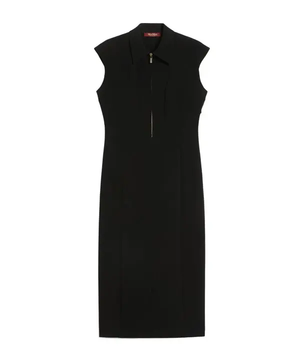 Max Mara Mstalga Midi Dress - Black