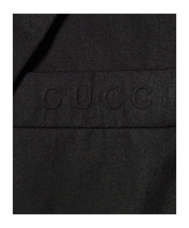 Gucci Double-breasted Poplin Jacket